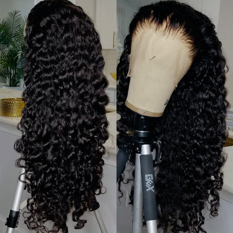 SWAY Burmese Curly 250 300 Density 13x4 HD Lace Front Human Hair Wigs
