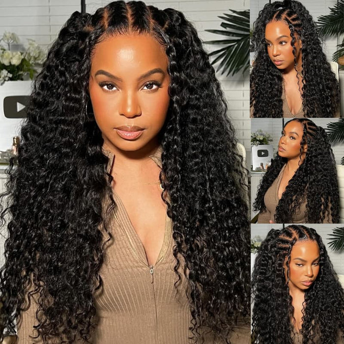 SWAY 2 Day Fast Shipping Water Wave Body Wave Bob Human Hair Wig